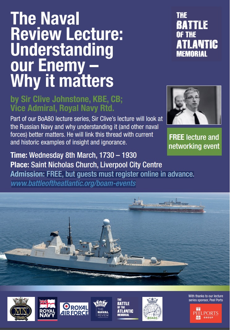 The Naval Review Lecture: Understanding our Enemy – Why it matters ...